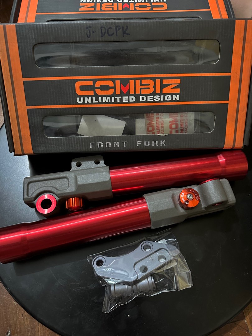Raider 150 Front Shock (Red), Motorbikes, Motorbike Parts & Accessories ...