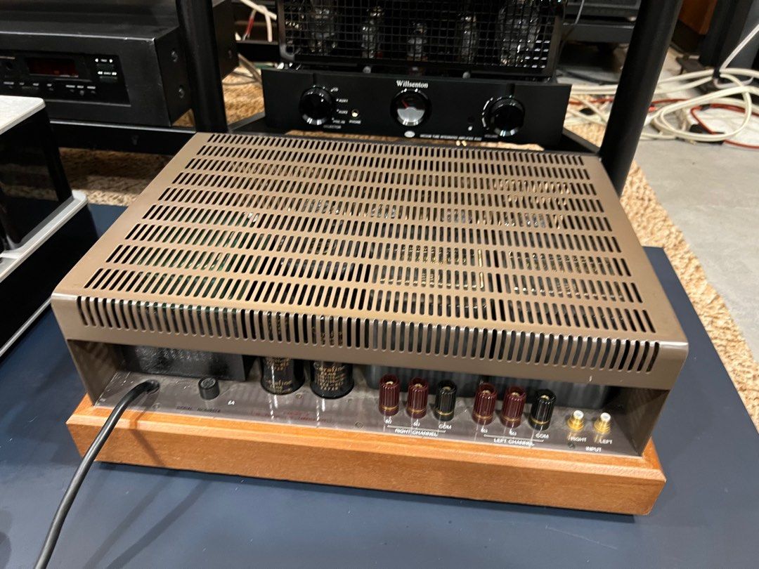 Leben Japan 240v Handcrafted Rs-35a Tube Class A Power Amplifier