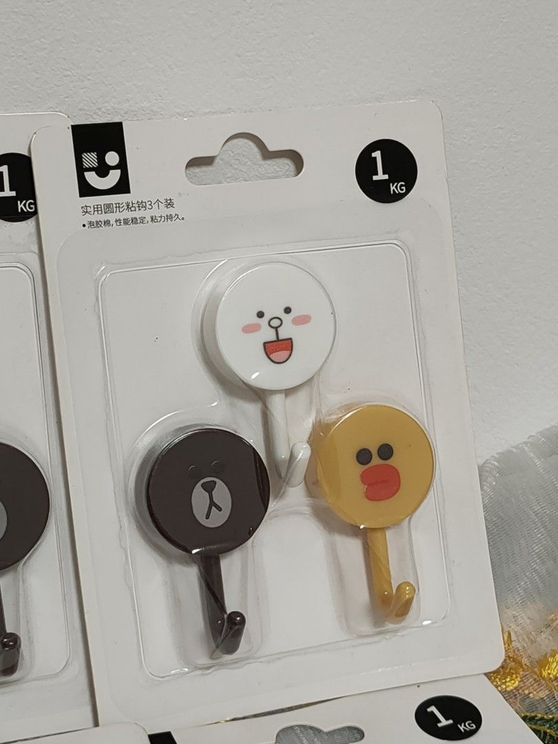 Ready Stock Line Brown Sally Duck Rabbitcony Cartoon Sticker Self ...