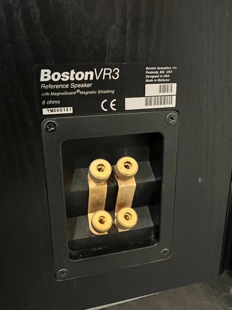 Reference Series Top Model Boston Acoustic USA Floorstander 2x8" Bass ...