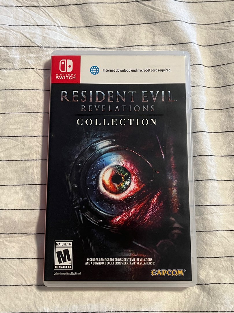 Resident Evil revelation collections w codes Nintendo Switch, Video ...