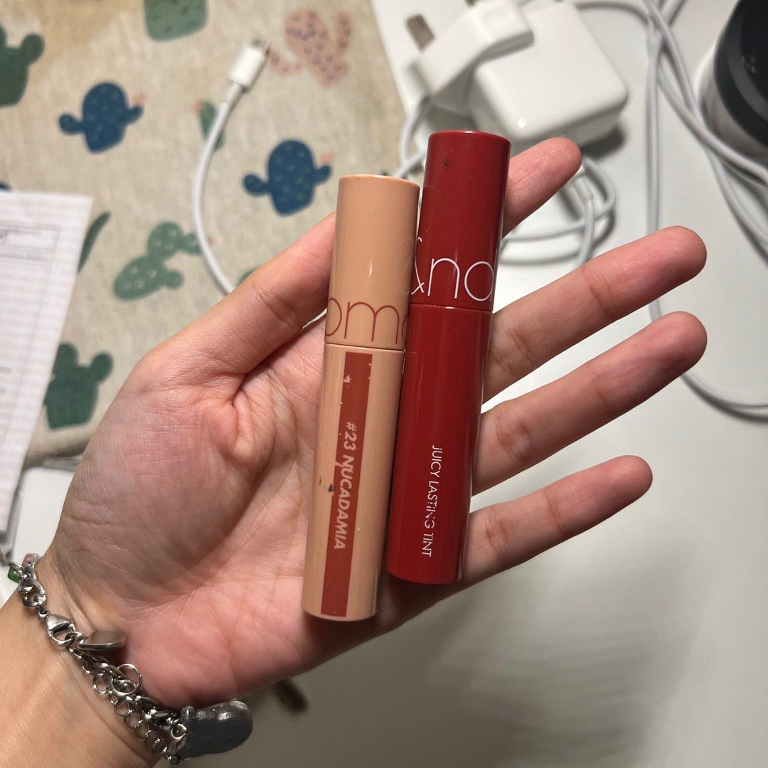 ROM&ND Juicy Lasting Tint 23 Nucadamia, Beauty & Personal Care, Face ...