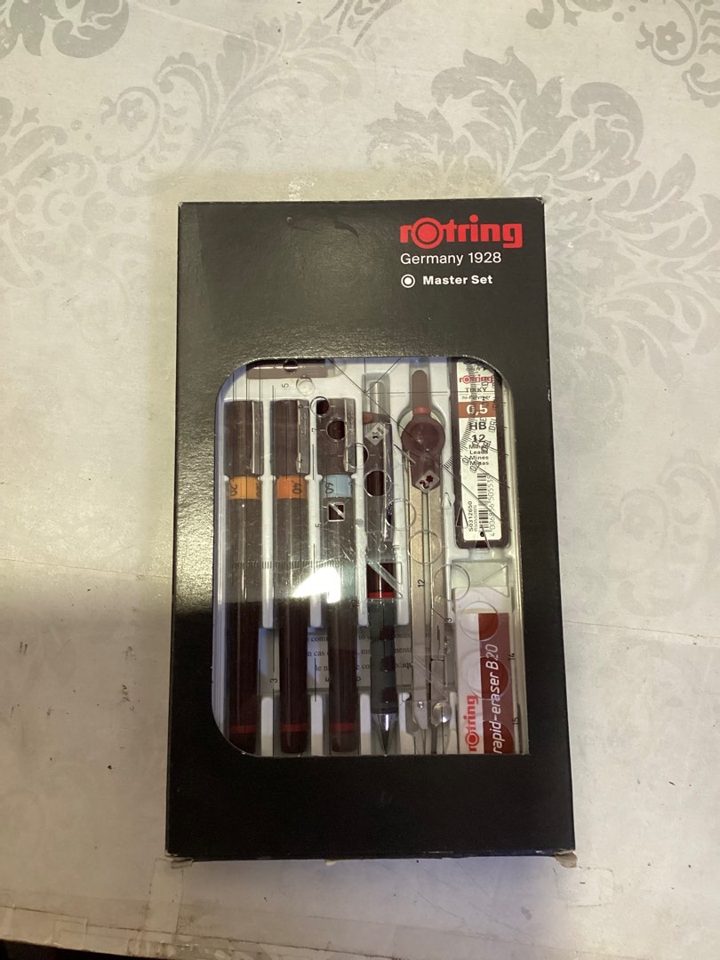 Rotring Engineering Set - 0.20, 0.40, 0.60, Hobbies & Toys, Stationary & Craft, Stationery ...