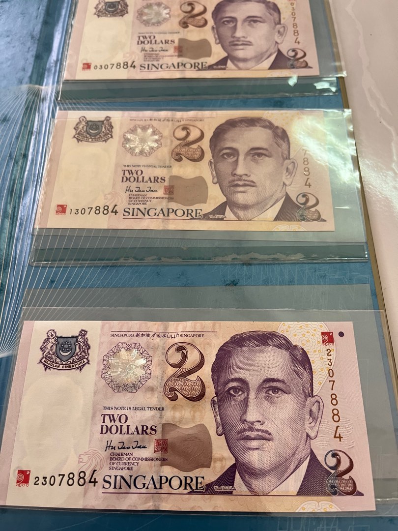 SG 2 x3pcs Singapore collection, Hobbies & Toys, Collectibles ...