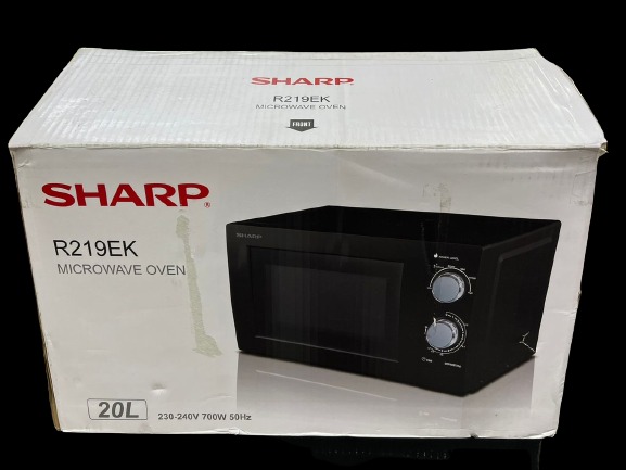 Sharp 20L R219EK Microwave Oven , Furniture & Home Living, Kitchenware ...