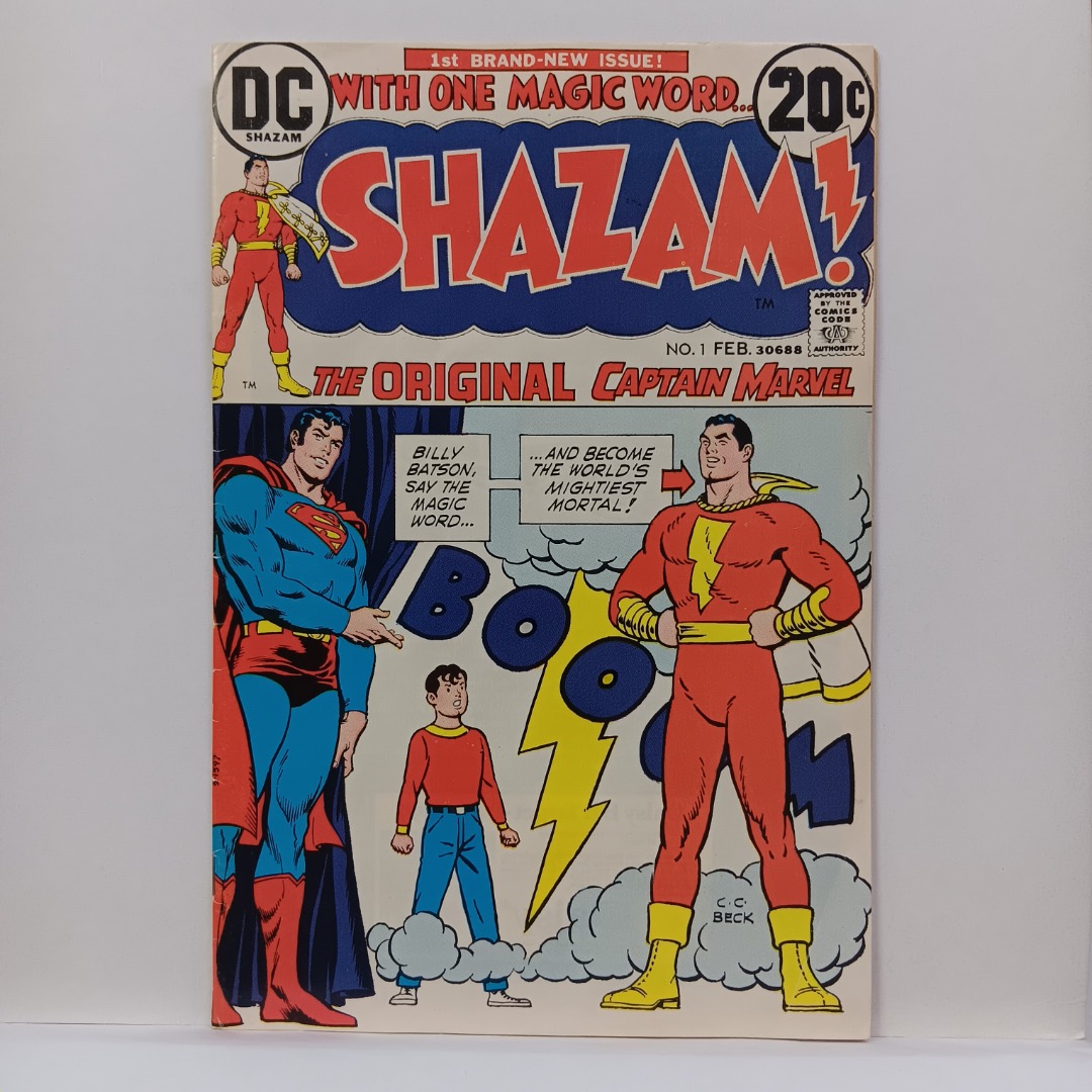 Shazam #1 (1973). VG- 1st issue!, Hobbies & Toys, Books & Magazines ...