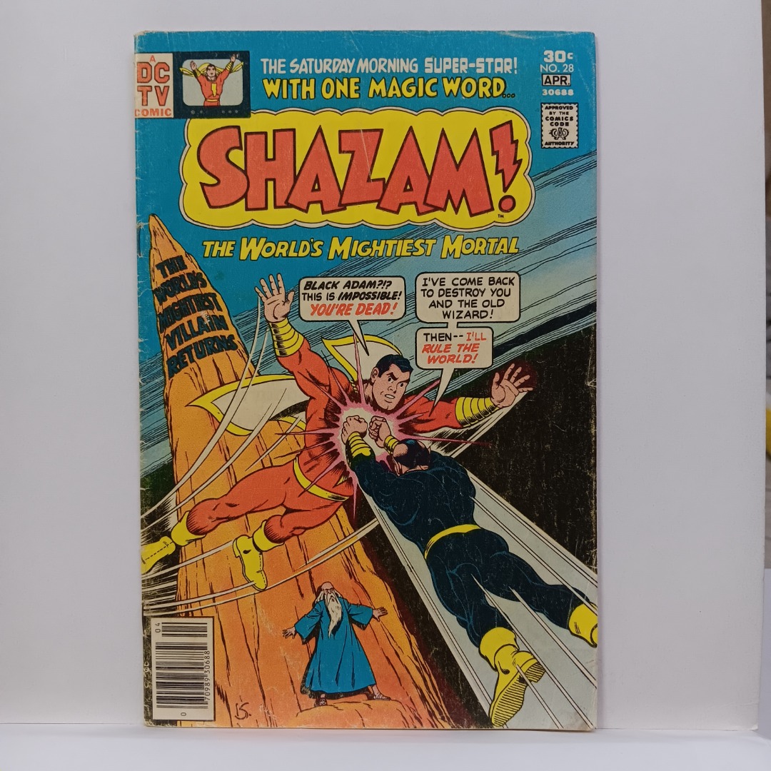 Shazam #28. GD/VG. 1st Black Adam since GA., Hobbies & Toys, Books ...
