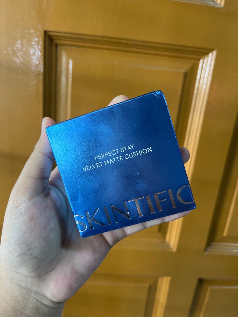 Skintific Cushion (Blue), Beauty & Personal Care, Face, Makeup on Carousell