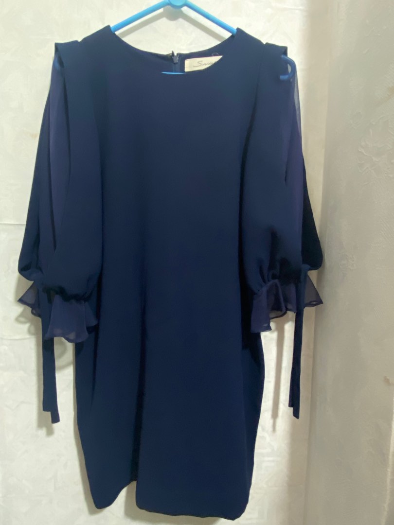 Snidel Navy Blue One Piece, 女裝, 連身裙 & 套裝, 連身裙 - Carousell