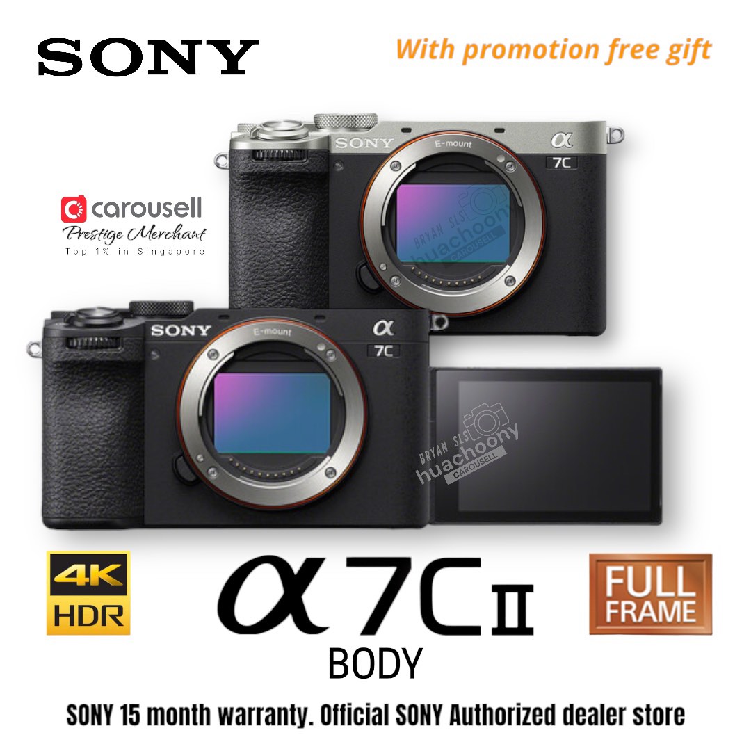 Sony A7C II BODY | A7CII | A7 C II | A7CM2 | A7C M2 | A7C MII | A7C ...