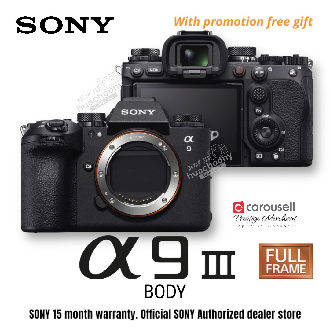 Sony A9 III BODY | A9M3 | A9III | A9 M3 | A9 mark 3 | ILCE-9M3 ...