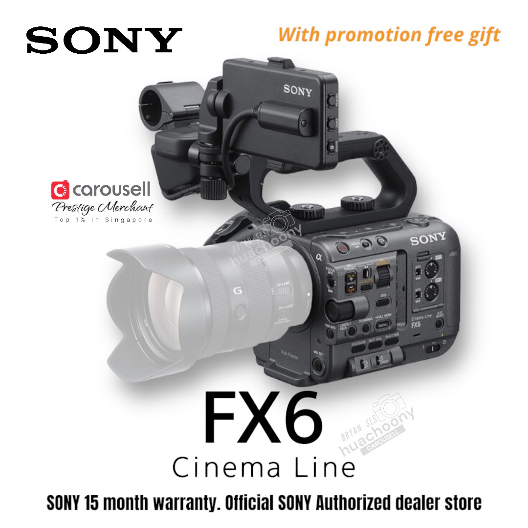Sony FX6 | FX6 | FX 6, Photography, Cameras on Carousell