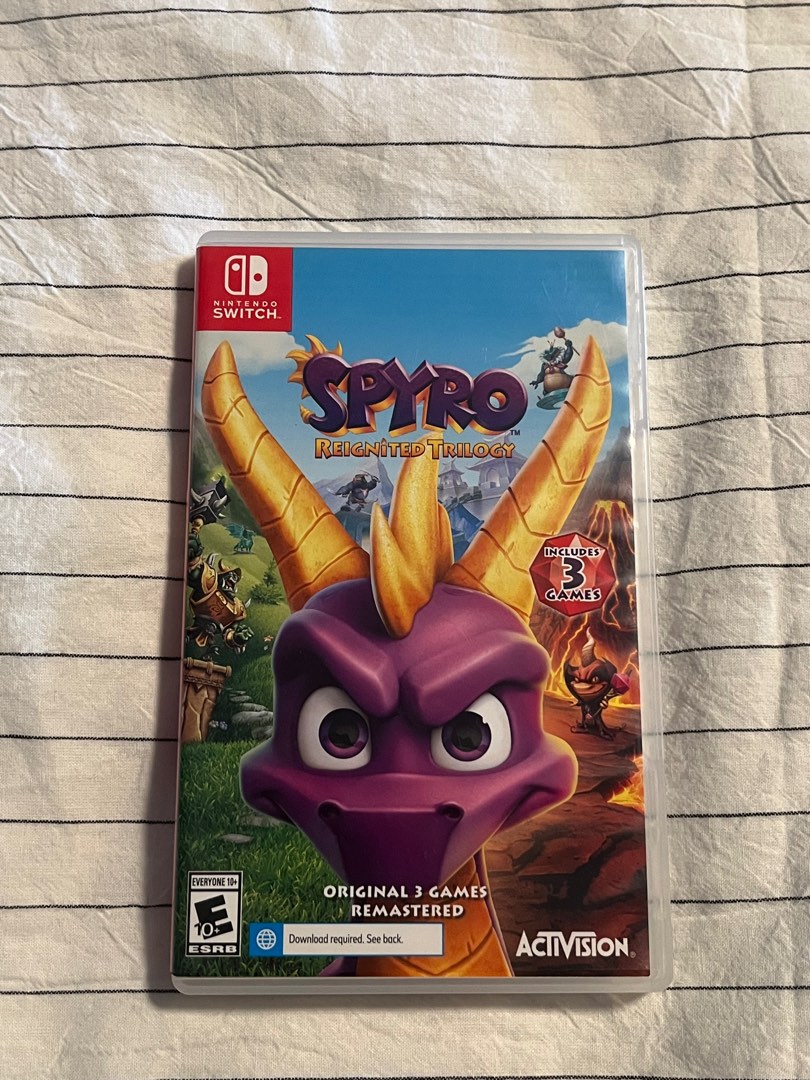 Spyro reignited trilogy Nintendo Switch, Video Gaming, Video Games, Nintendo on Carousell