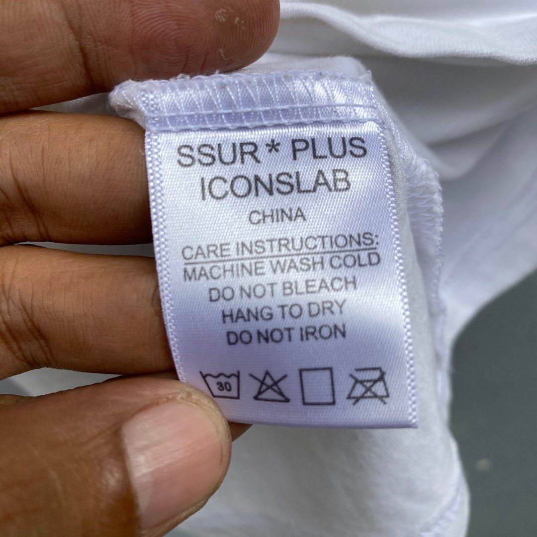 Ssur plus x iconslab, Men's Fashion, Tops & Sets, Tshirts & Polo Shirts ...