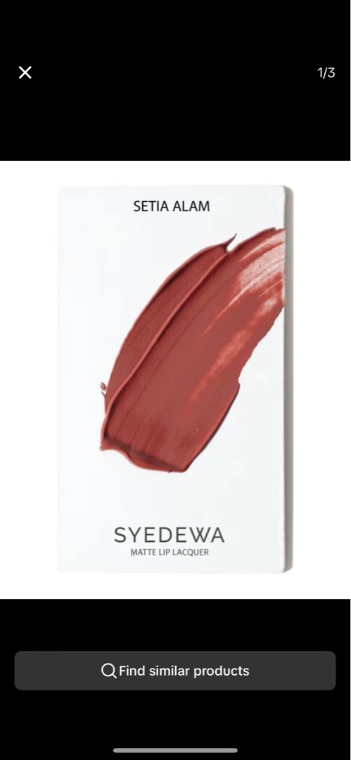 Syedewa Setia Alam Matte Lip Lacquer 5ml, Beauty & Personal Care, Face ...