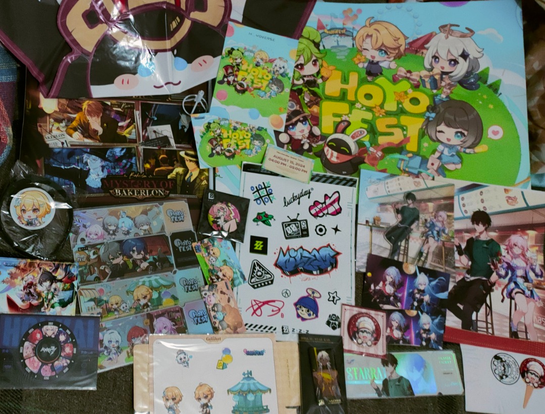 [Take All] HOYOFEST 2024 x Mann Han, Hobbies & Toys, Memorabilia ...