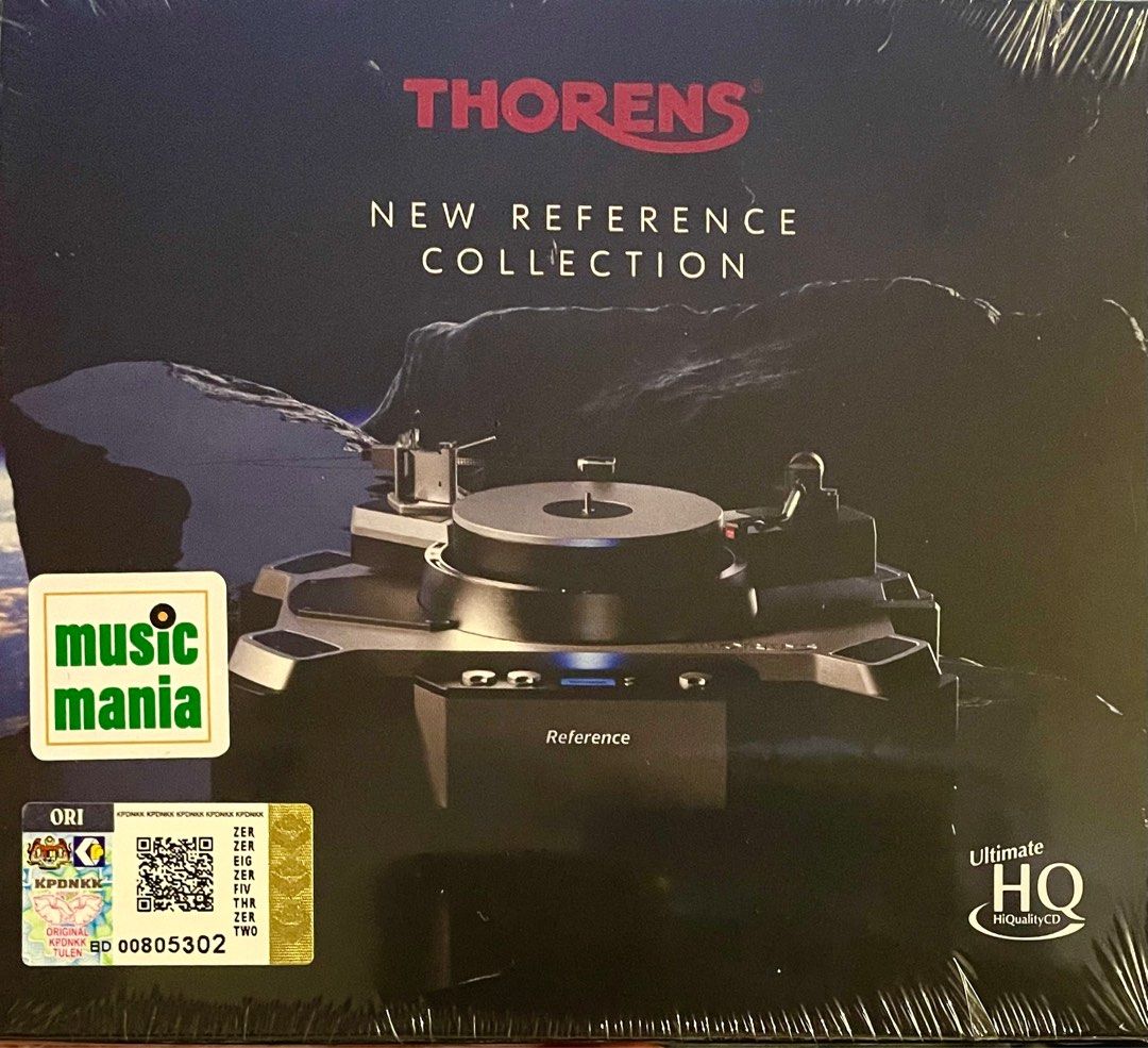 THORENS New Reference Collection 多能士"嶄新基準"鑑賞曲彙集(Audiophile UHQCD)Brand ...