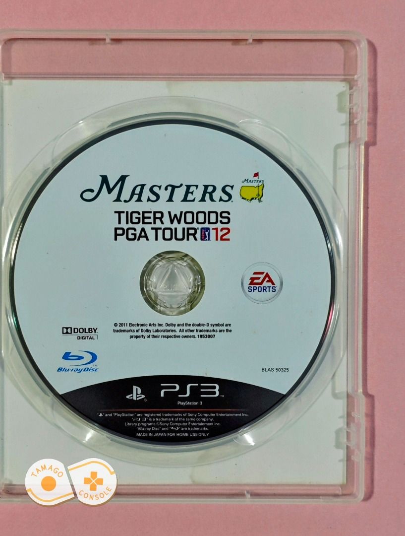 Tiger Woods PGA Tour 12: The Masters - [PS3 Game] [ENGLISH Language ...