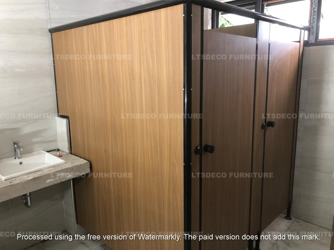 TOILET PARTITION CUBICLE MODULAR PANEL DIVIDER /CR PARTITIONS- OFFICE ...