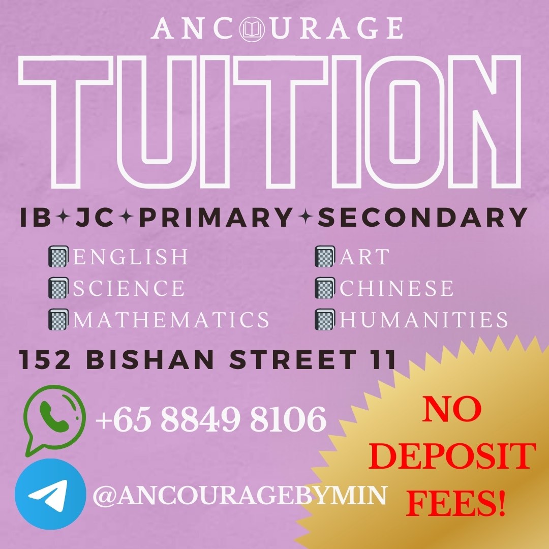 TUITION IN BISHAN, Learning & Enrichment, Enrichment & Tuition on Carousell