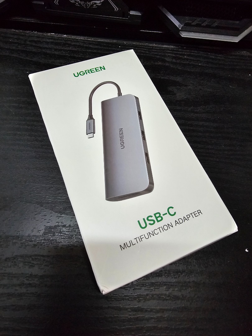 全新Ugreen 綠聯 9合一 USB type C hubs轉HDMI,VGA,RJ45,USB 3.0 x 3, 電腦＆科技, 電腦周邊及配件, 電腦線、轉接線及轉換器 - Carousell