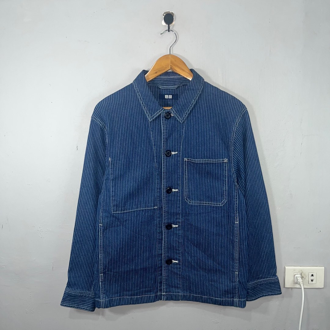 Uniqlo Denim Jacket, Men's Fashion, Coats, Jackets and Outerwear on ...