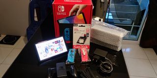 Used fully jailbreak Nintendo switch oled 256gb kamikaze method, Video ...