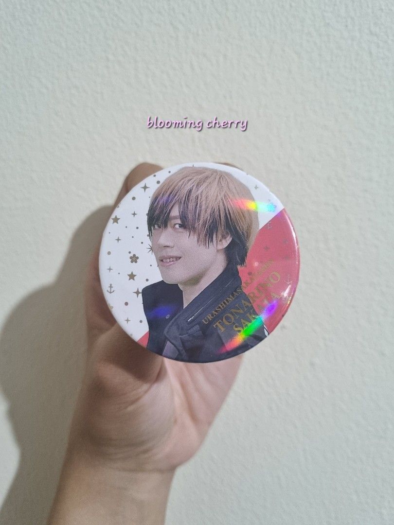 Utaite Aho no Sakata Tonari no Sakata Official Badge Pin Hologram ...