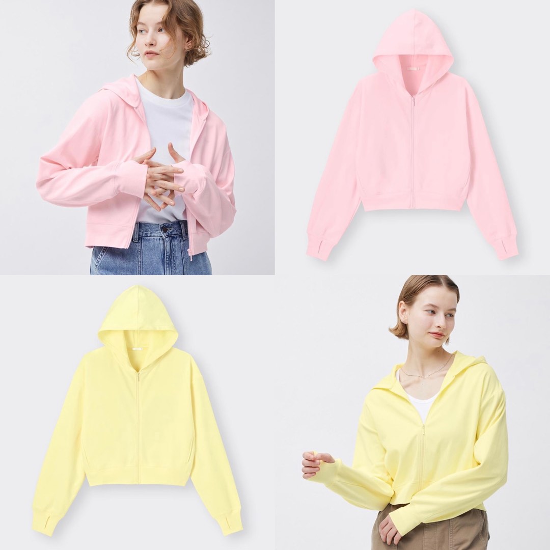 UV Cut Full Zip Parka, Women's Fashion, Tops, Longsleeves on Carousell