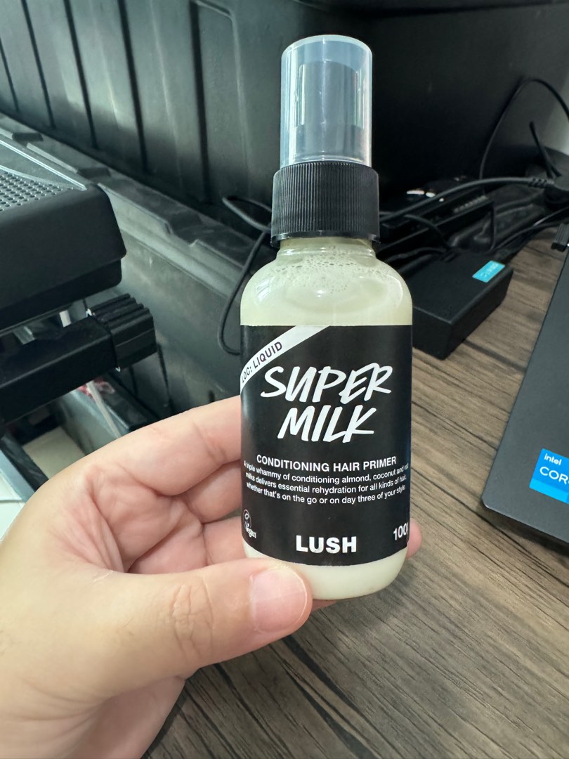 Viral Lush Super Milk Hair Conditioner/Primer, Beauty & Personal Care ...