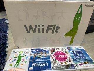 日版 WII FRIST STEP TO WII SPORTS WII FIT WII REMOTE CONTROLLER PLUS ...