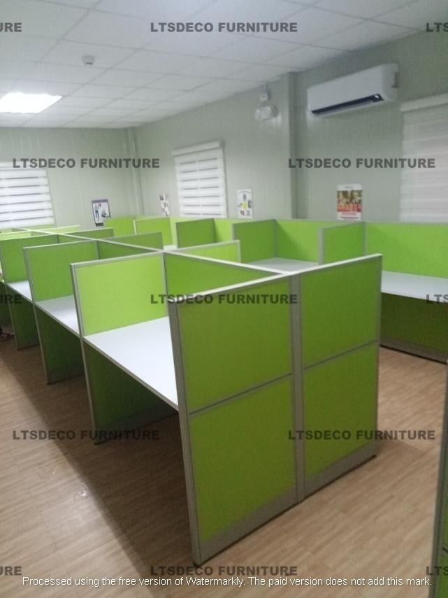 workstation tables office partition furnitures, Furniture & Home Living ...