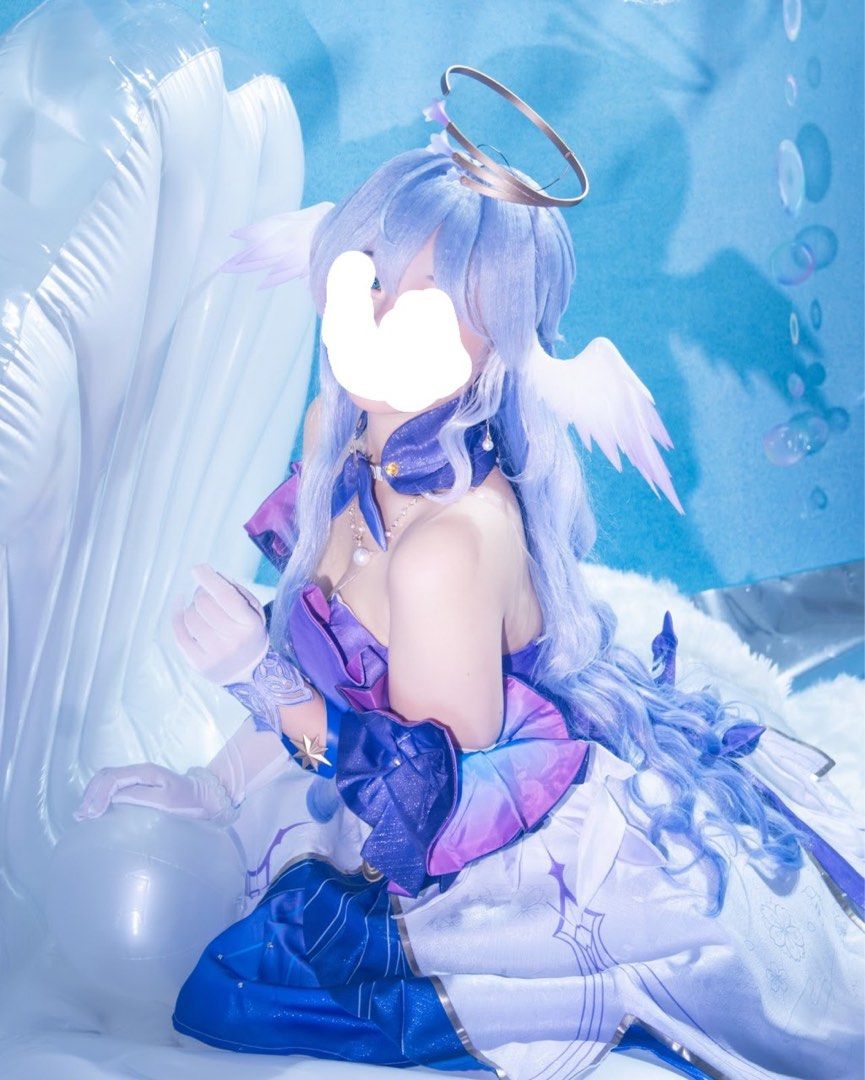 WTS styled hsr robin wig cosplay cos honkai starrail star rail styled ...