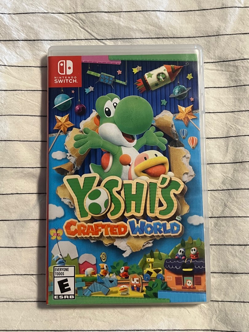 Yoshi’s crafted world Nintendo Swtich, Video Gaming, Video Games ...