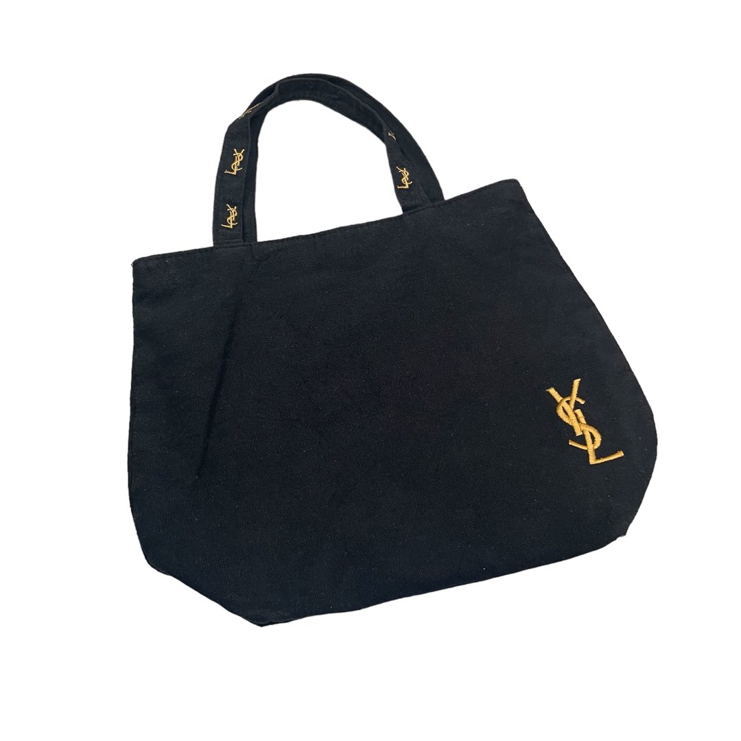 YSL PARFUMS EMBROIDERED LOGO TOTE BAG, Women's Fashion, Bags & Wallets ...