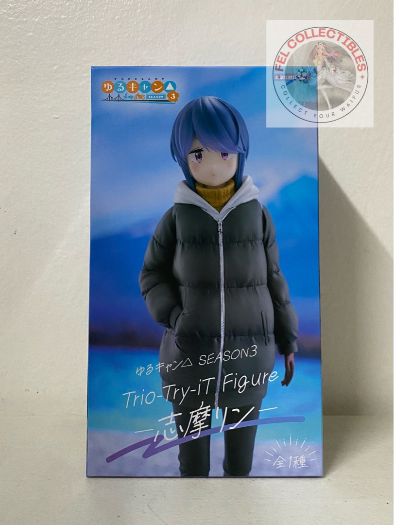 Yurucamp Season 3 - Shima Rin - Trio-Try-iT (FuRyu) Prize Figure ...