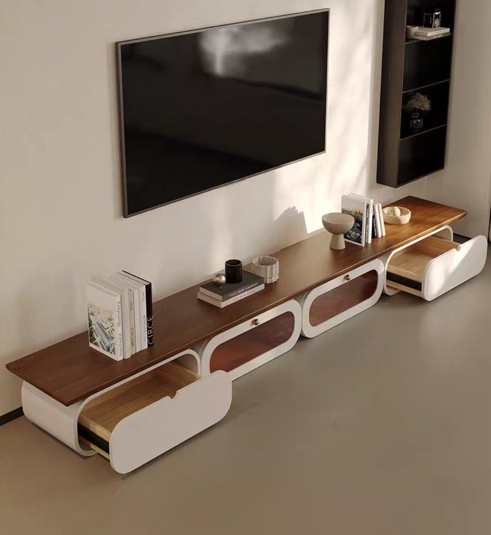 ZAYDON Modern Floating TV Console, Furniture & Home Living, Furniture ...