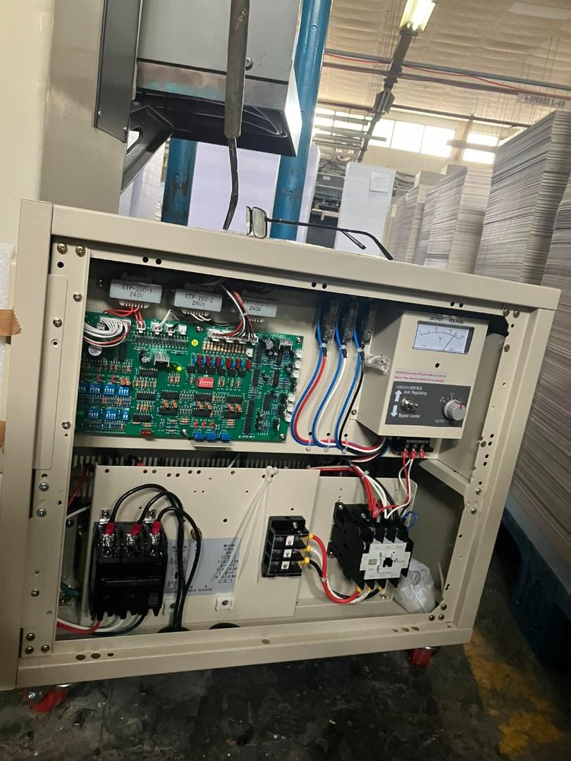 3 Phase AVR Automatic Voltage Regulator 10KVA 15KVA Best Quality 5-10 ...