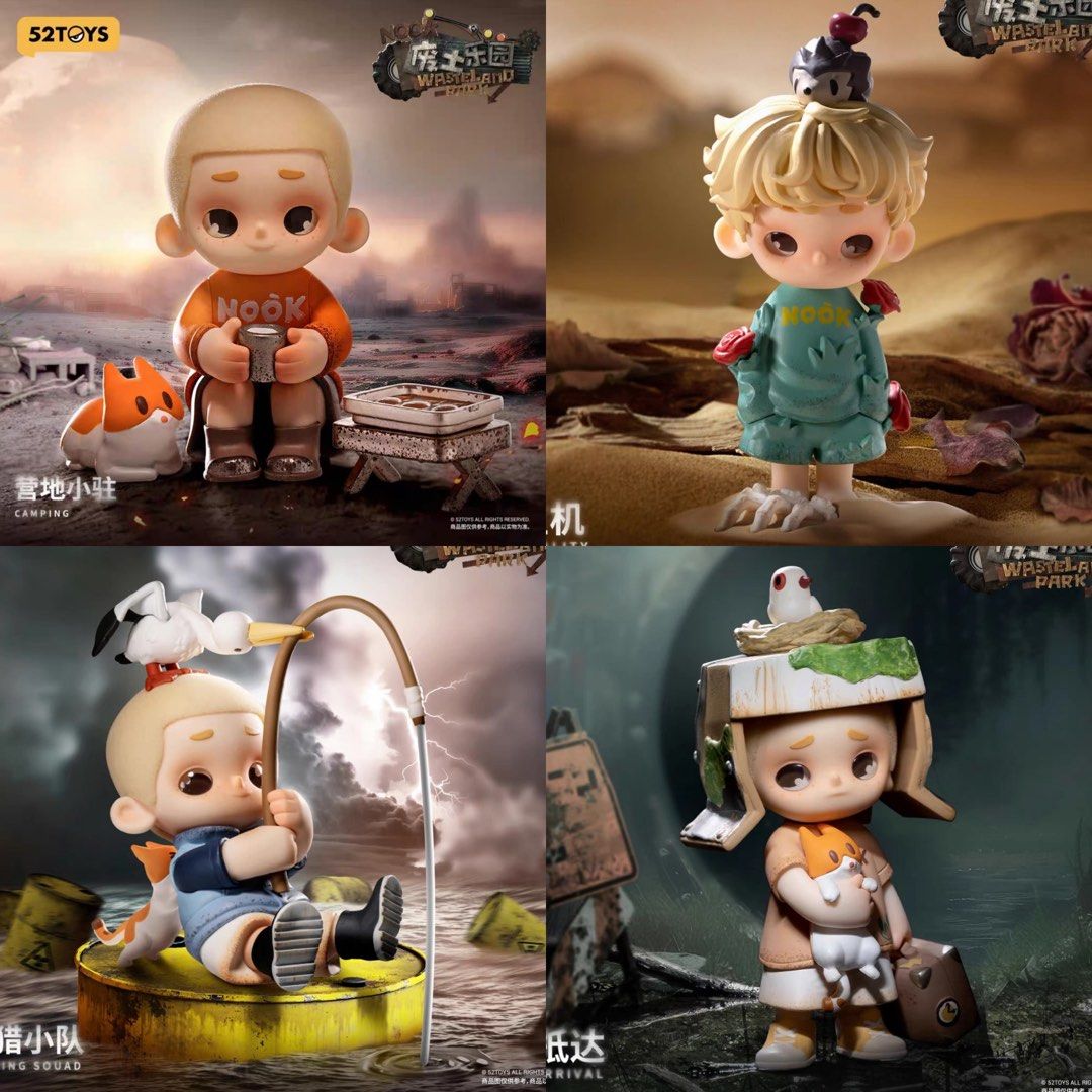 52 TOYS NOOK WASTELAND PARK POPMART / FULL SET / CONFIRMED DESIGN ...