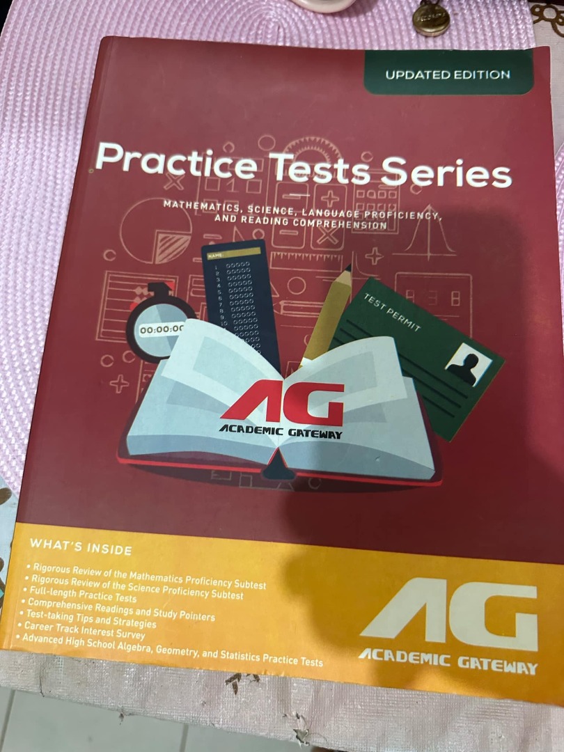Academic Gateway Practice Test Series Textbook, Hobbies & Toys, Books ...
