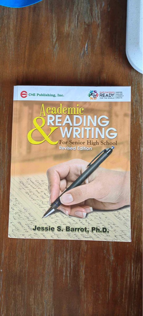 Academic Reading and Writing for Senior High School book, Hobbies ...