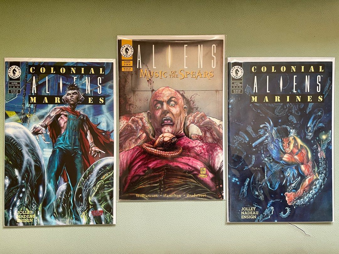 ALIENS: Colonial Marines, ALIENS: Music of the Spears, DARK HORSE ...