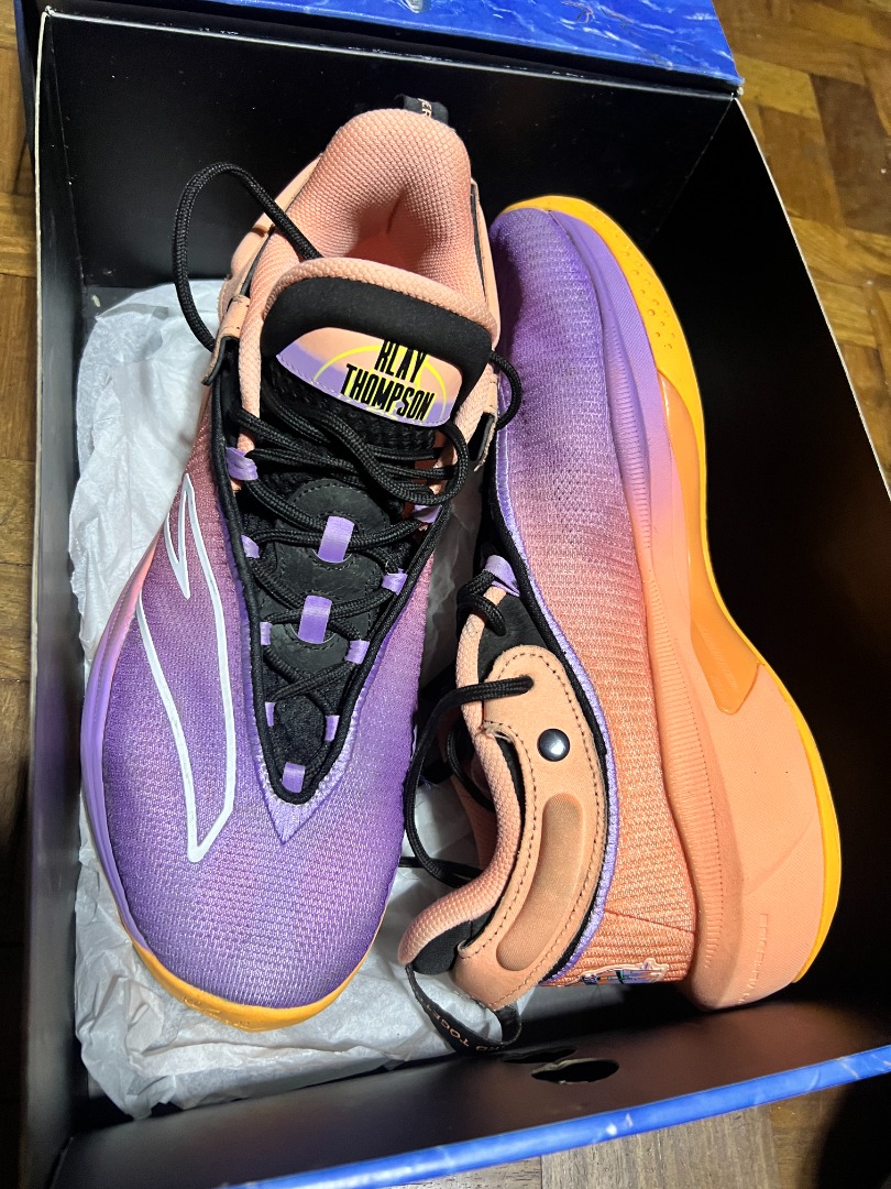 Anta KT 8 Sunset Glow Klay Thompson, Men's Fashion, Footwear, Sneakers ...
