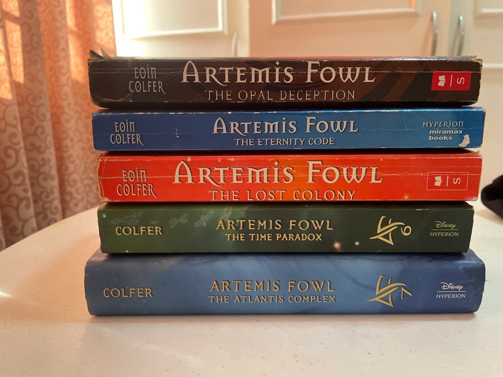artemis fowl by eion colfer, Hobbies & Toys, Books & Magazines, Fiction ...