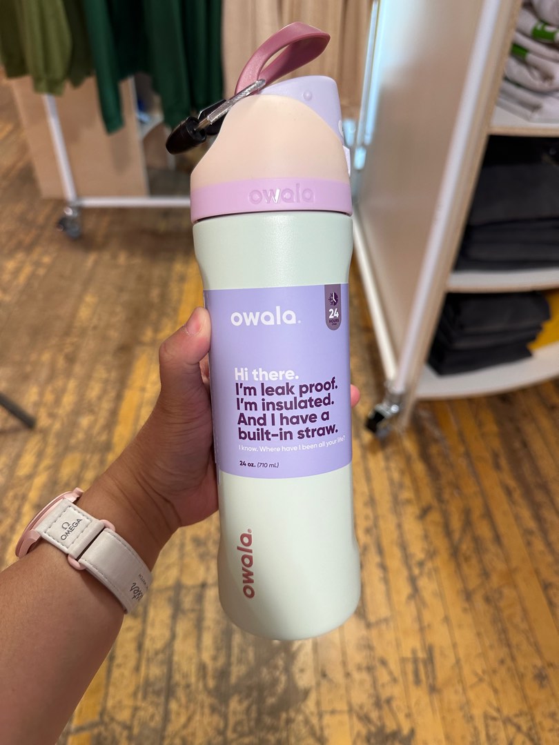 Authentic Coastal Mist 24 oz Owala Brand New, Furniture & Home Living ...