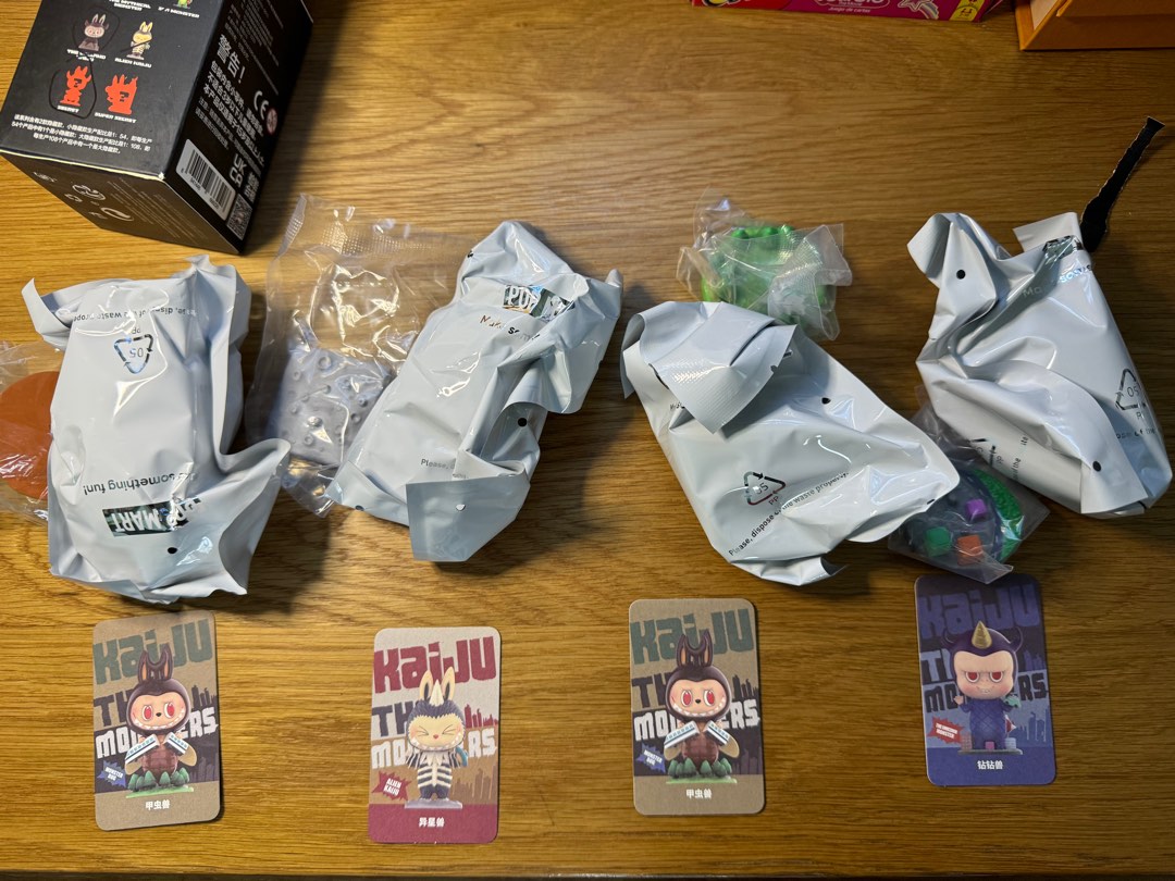 Authentic PopMart labubu The Monsters Kaiju series, Hobbies & Toys ...