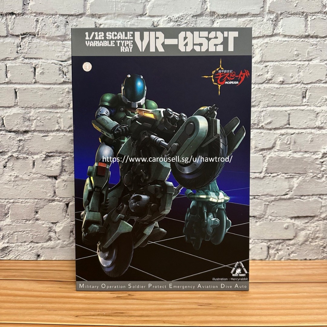 Sentinel Riobot, 1/12 scale VR-052T Mospeada Ray, Genesis Climber ...