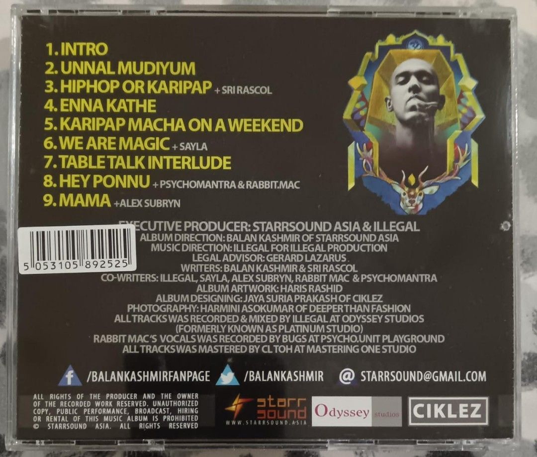 BALAN KASHMIR - ILLEGALLY MACHA, Hobbies & Toys, Music & Media, CDs ...