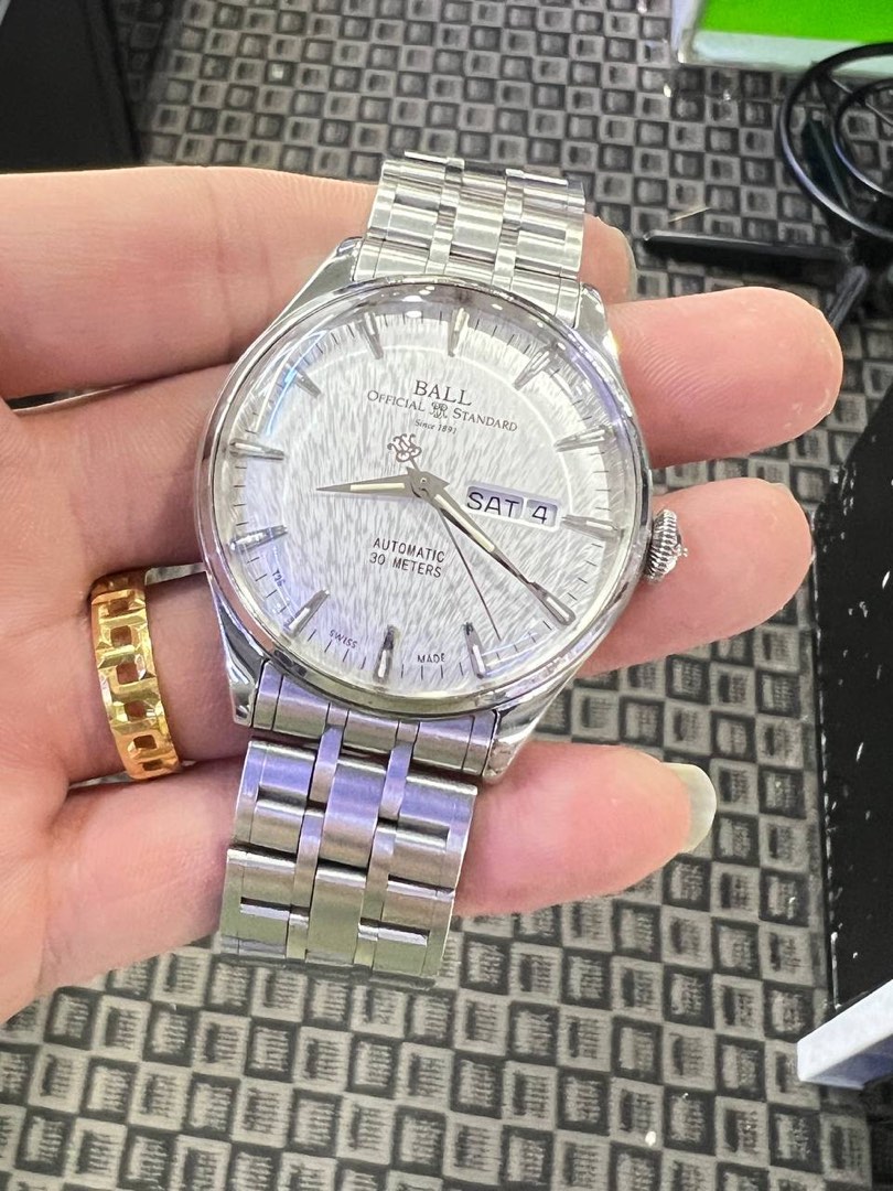 BALL TRAINMASTER ETERNITY SWISS MADE AUTOMATIC NM2080D, Men's Fashion ...