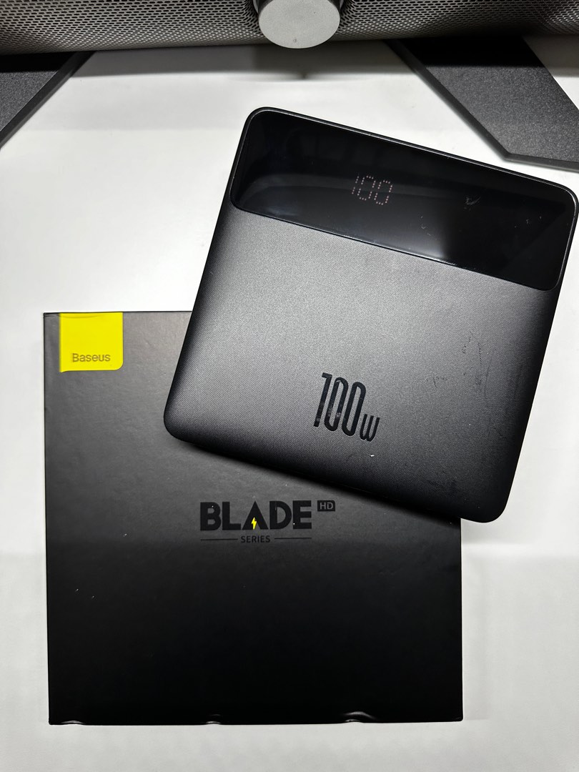 Baseus Blade HD 100w Powerbank, Mobile Phones & Gadgets, Mobile ...